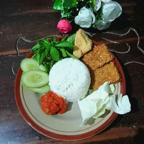 Resep Sego Sambel Tempe Sederhana Rumahan Di Yummy App