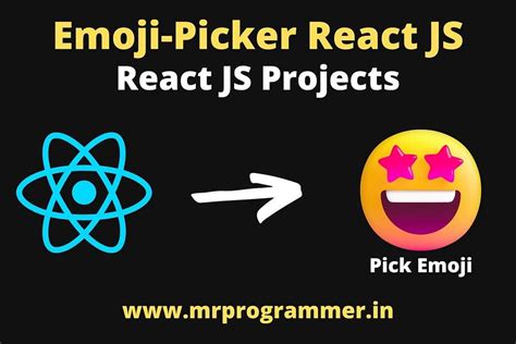 How To Create Emoji Picker React JS React JS Projects Mr Programmer