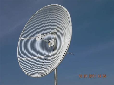 Aluminium Parabolic Perforated Mesh Reflector Antenna 25 0 5 1500 Mhz At ₹ 26500 In Bengaluru