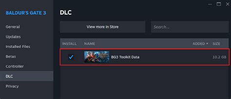 getting started installing the toolkit baldur s gate 3 modding