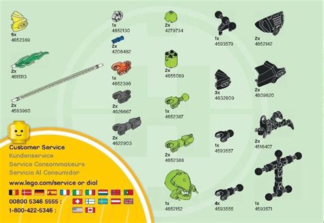 Lego Instructions For Set Toxic Reapa Hero Factory Breakout