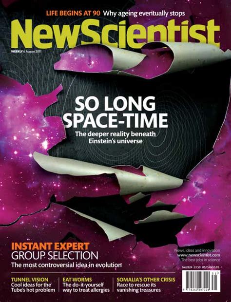 Issue 2824 Magazine Cover Date 6 August 2011 New Scientist