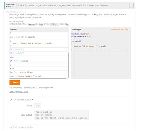Solved Please Help I Need To Arrange The Unused Code On The