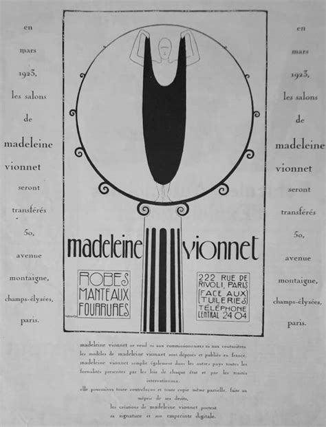 Ciche życie Madeleine Vionnet Niezła Sztuka