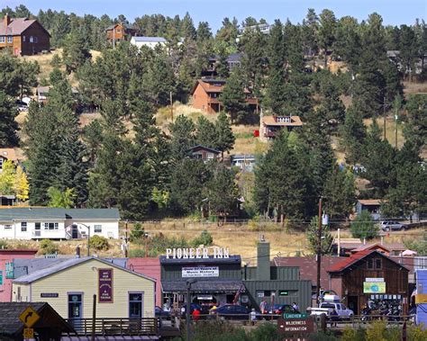 View Of Downtown Nederland Colorado Nederland Colorado Colorado