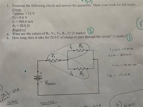 Solved Circuits Questions Please Answer All Parts Of Both Chegg Com