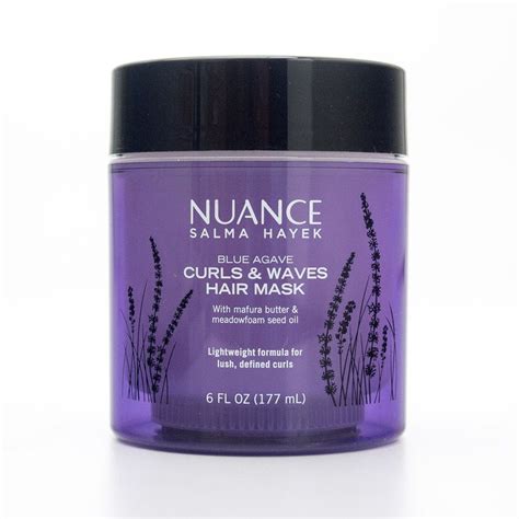 Nuance Salma Hayek Blue Agave Curls And Waves Hair Mask 6 Fl Oz