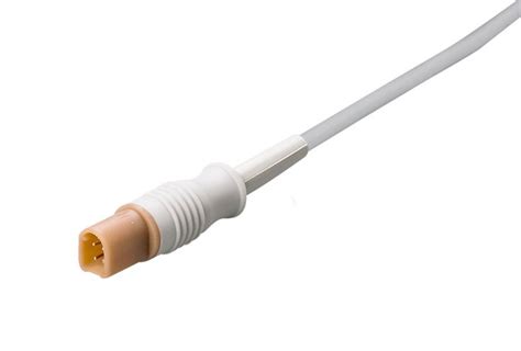 Mindray Compatible Reusable Temperature Probe Pediatric General Probe 10ft Regulatory