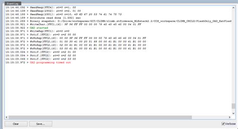 Oad Programming Timed Out From Ble Device Monitor Bluetooth Forum