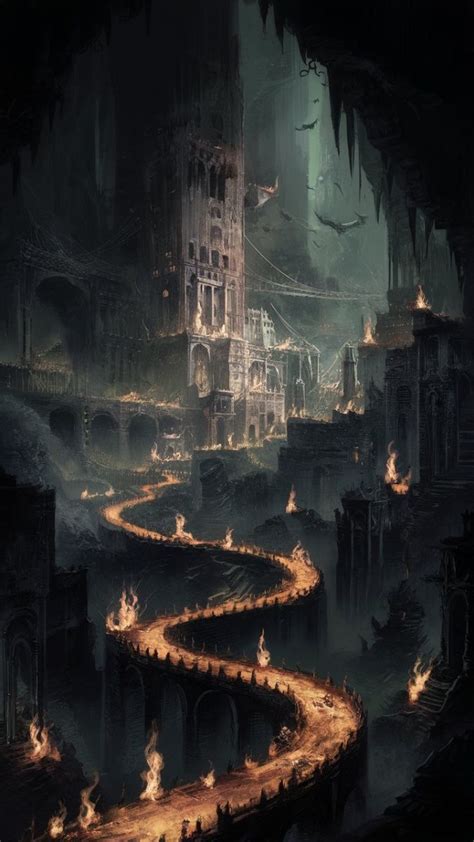 Mythic Asphodel Underworld Capital Greek Underworld Underworld