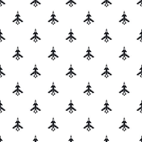 Military Aircraft Pattern Simple Style 14699842 Vector Art At Vecteezy