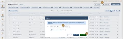 Import Accounts Orocommerce Orocrm And Oroplatform Documentation