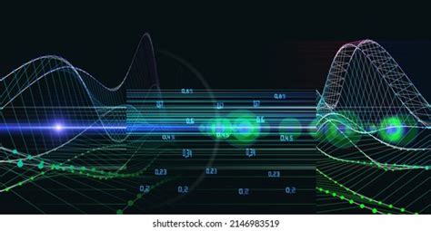 Abstract Technology Background Color Wireframe Graph Stock Illustration 2146983519 Shutterstock