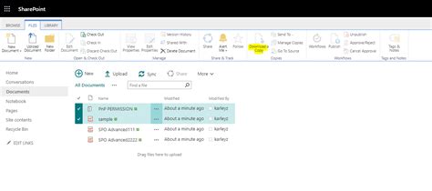 how to dowload many files or folders from sharepoint microsoft qanda
