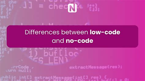Differences Between Low Code And No Code Navigator