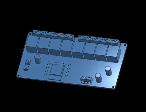 ESP Relay X Board By Dodasch Download Free STL Model Printables Com