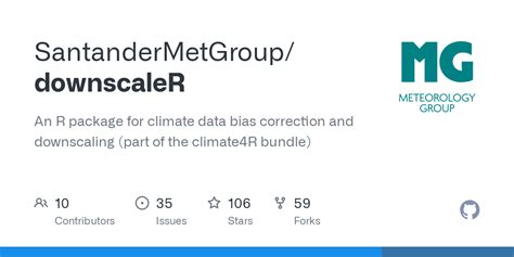 Github Santandermetgroupdownscaler An R Package For Climate Data Bias Correction And