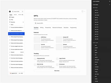 Figma Ai Template Designs Themes Templates And Downloadable Graphic Elements On Dribbble