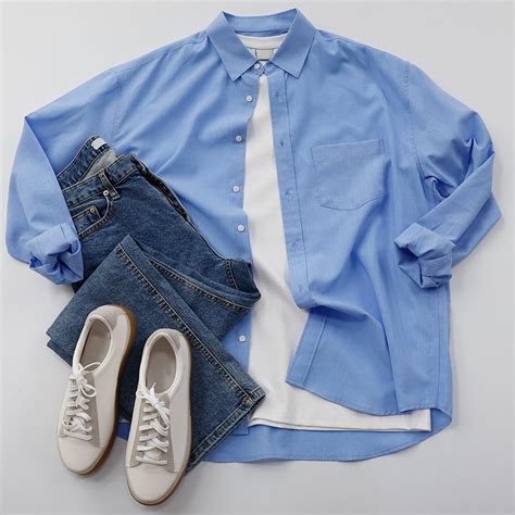 히즈핏 비가와서 쌀쌀한 지금‼ 입기 좋은 여름 코디룩😘 여자가 코디하는 여자가 더 좋아하는💞 남자