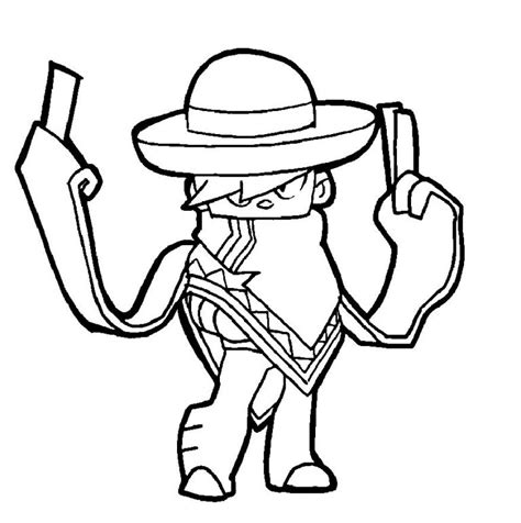 Dibujos De Edgar Brawl Stars Para Colorear Divertirse Vrogue Co