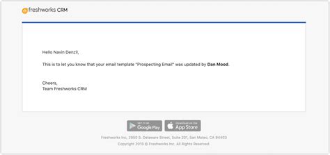 How To Edit And Delete Email Templates Freshsales