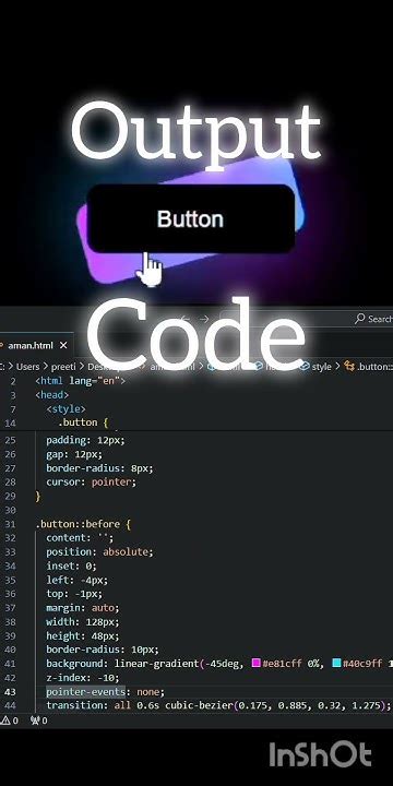 Button Animation In Html Css Part 87 Coding Html Css Youtube