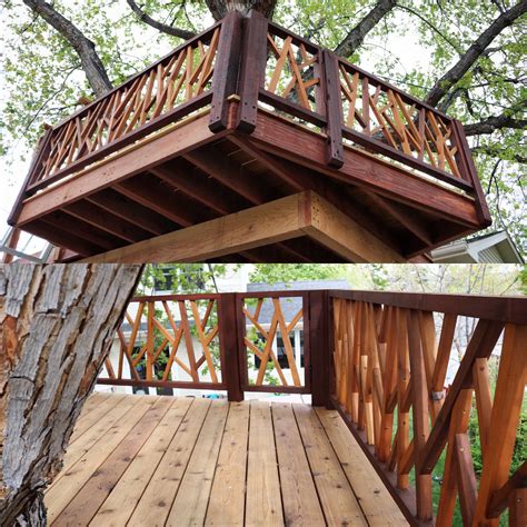 94 Inspiring Deck Tree House Design With Many New Styles