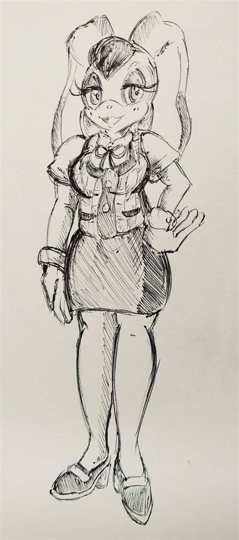 Sonic Series Vanilla Dressed As Isabelle By Pikapika212 On Deviantart