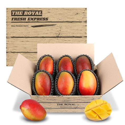 [더로얄]현지농장 직수입 실속세트 중대과 프리미엄 브라질 애플망고 2 4kg 내외 6입 믿고 사는 즐거움 Ssg Com