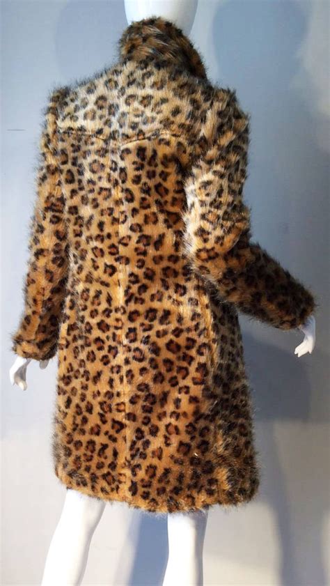 Betsey Johnson Faux Leopard Fur 1980s At 1stdibs Betsey Johnson