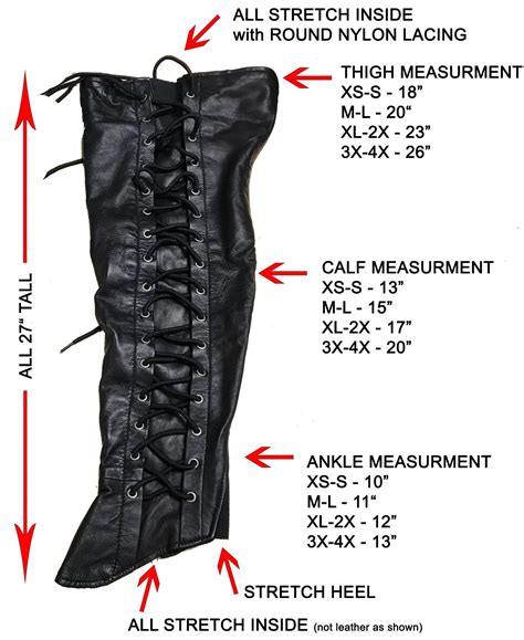 Leather Thigh High Side Lace Boot Upper A6760xlzk Jamin Leather®