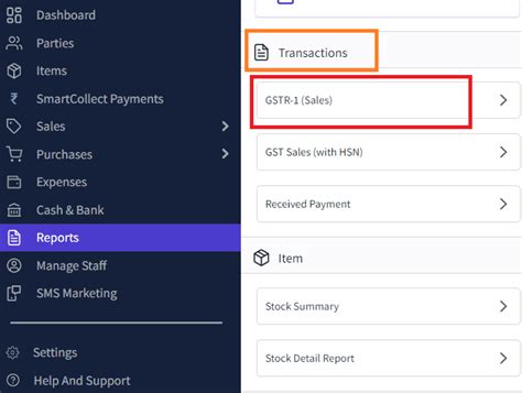 Downloading The Gstr1 Json File