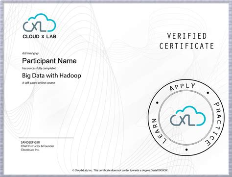 Big Data With Hadoop Training Online Course With Unique Lab Access