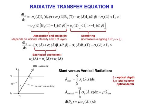 Ppt Basic Radiative Transfer Powerpoint Presentation Free Download Id 726795