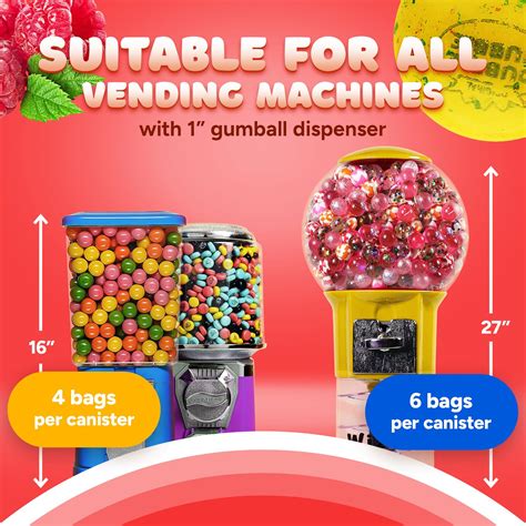 Bolas De Chicle Para Máquina De Chicles Bolas De Chicle Grandes De 1