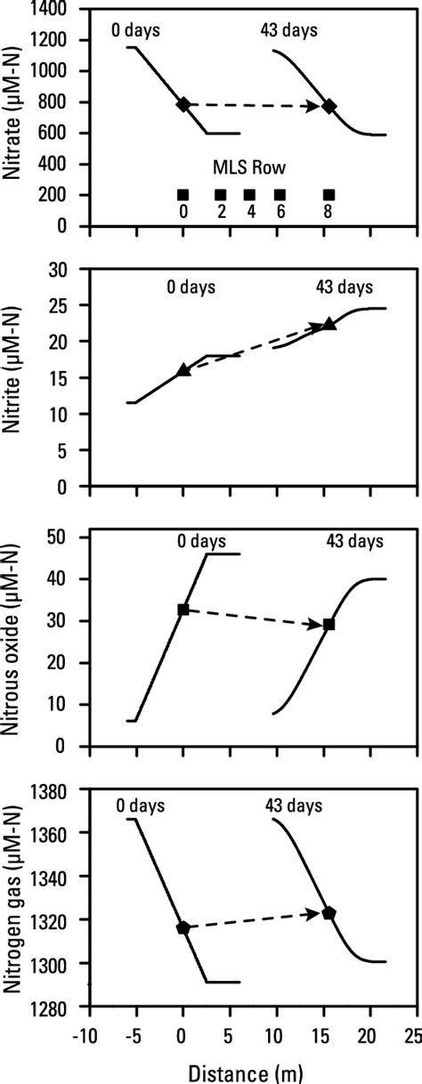 Simulated Variation In 14 N Concentration Of Nitrogen Gas And Nitrogen