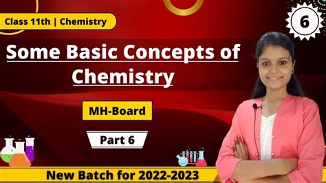 Some Basic Concepts Of Chemistry Class 11th Chemistry Part 6 Youtube