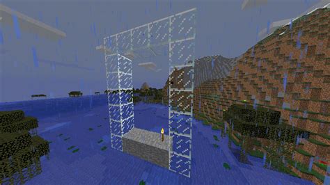 Python In Minecraft Stone Floor Tunnel With Torches Triptera