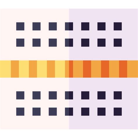 Density Basic Straight Flat Icon