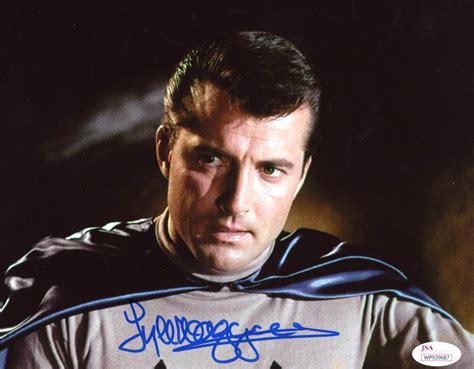 Lyle Waggoner Signed Batman 8x10 Photo Jsa Coa Pristine Auction