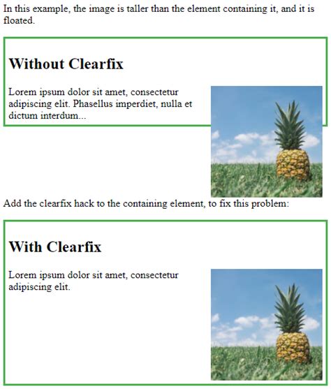 ویژگی Float و Clear در Css آتریا