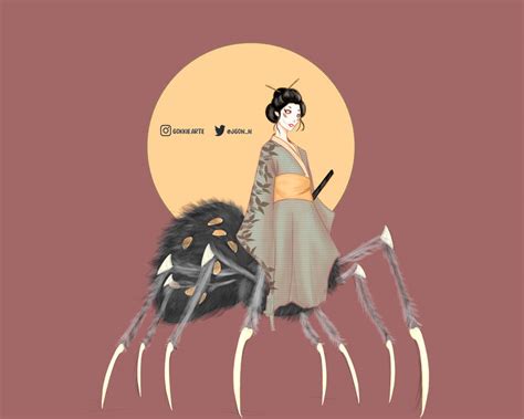Art Concept Jorogumo Yokai By Jgonn On Deviantart