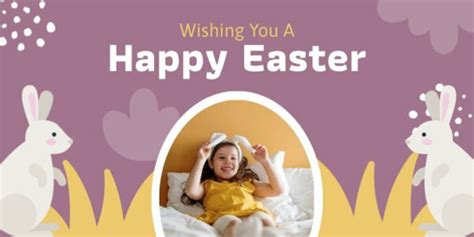 Easter Day Twitter Post Piktochart