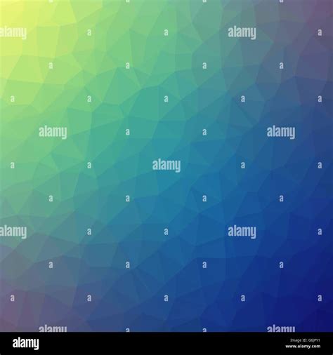 Geometric Tile Mosaic With Color Triangles Abstract Polygonal Pattern In Vivid Colors Stock