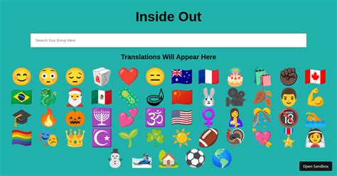 Neogcamp Lesson Five Emoji Interpreter Codesandbox