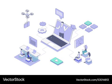 Classroom Isometric Vector Images Over 3 700