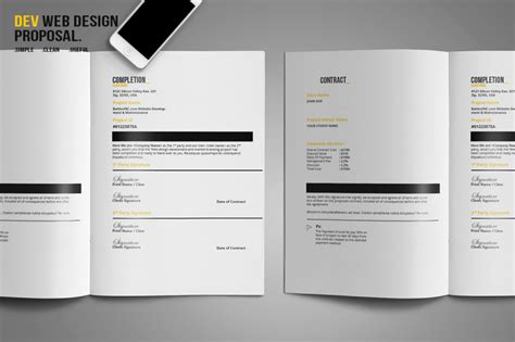 Dev Web Design Proposal By Bizzcreatives Thehungryjpeg