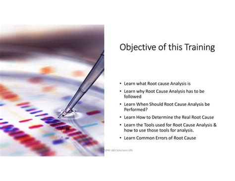 Root Cause Analysis Rca Training Module Pdf