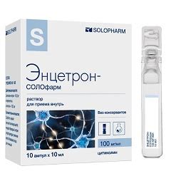Энцетрон-СОЛОфарм – инструкция по применению, цена, отзывы, аналоги