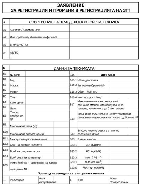 Наредба 15 от 10 ноември 2005 г за реда и условията за регистрация на земеделската и горската